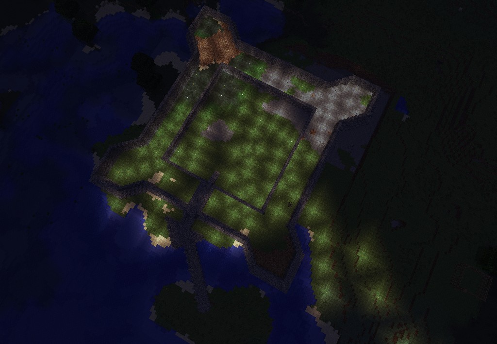 1695 Spanish Fortress Minecraft Map