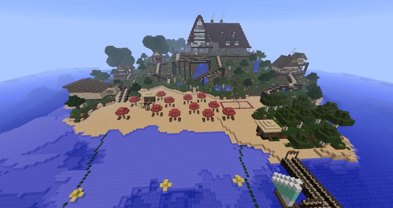 Holiday resort (SeriousMC) Minecraft Map