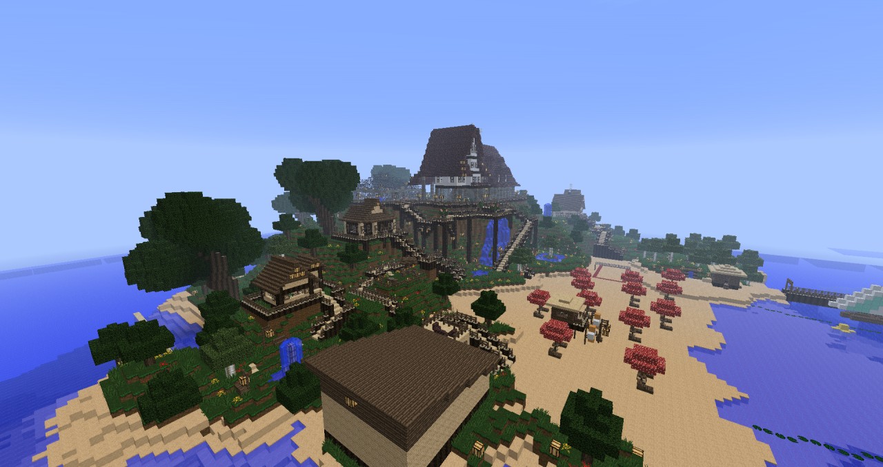 Holiday resort (SeriousMC) Minecraft Map