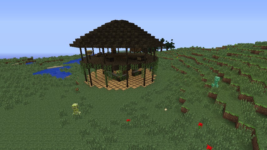 Exotic house Minecraft Map