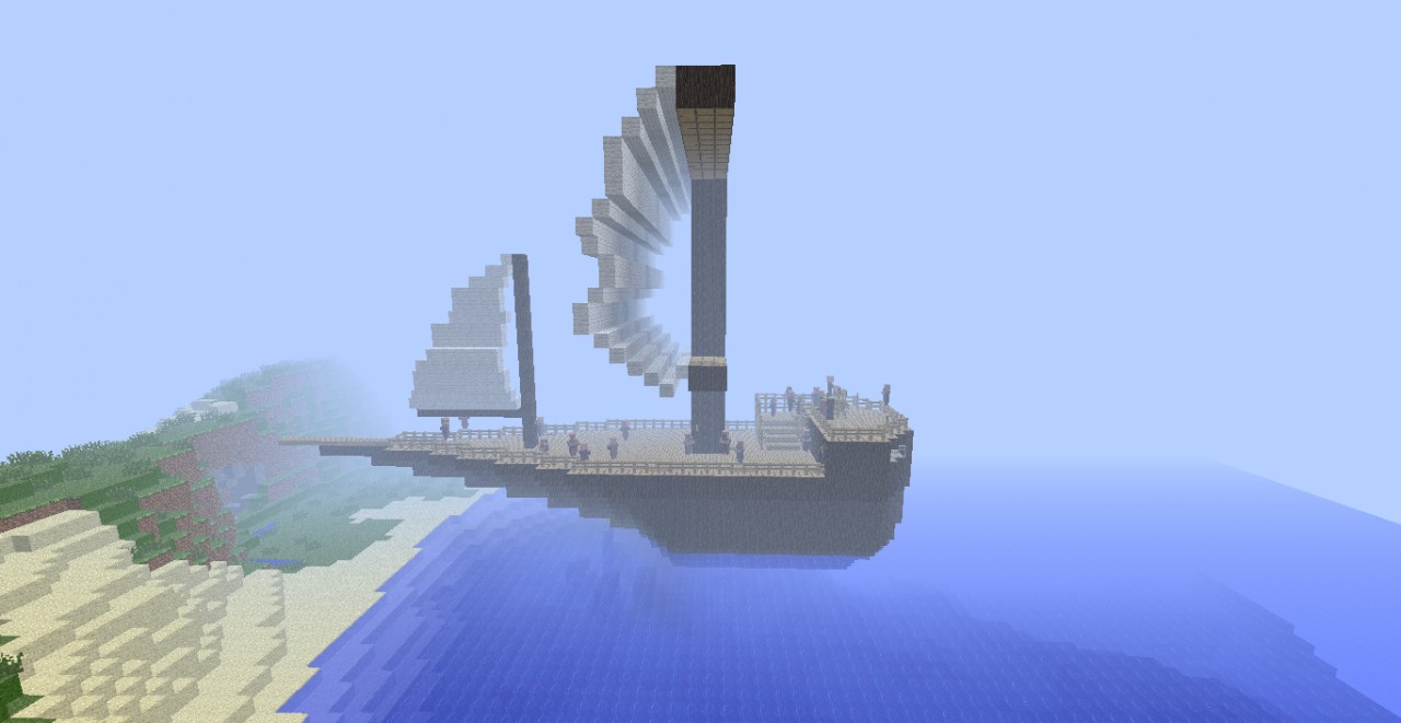 transport ship Minecraft Map