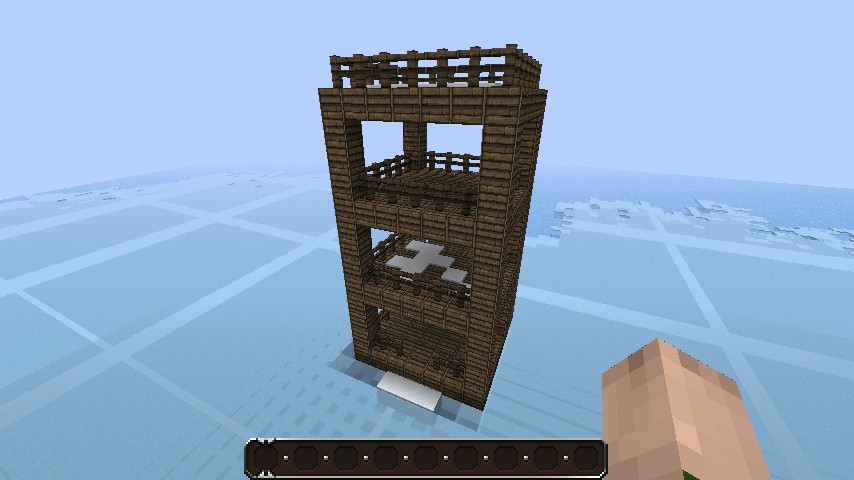 ice wizard tower Minecraft Map