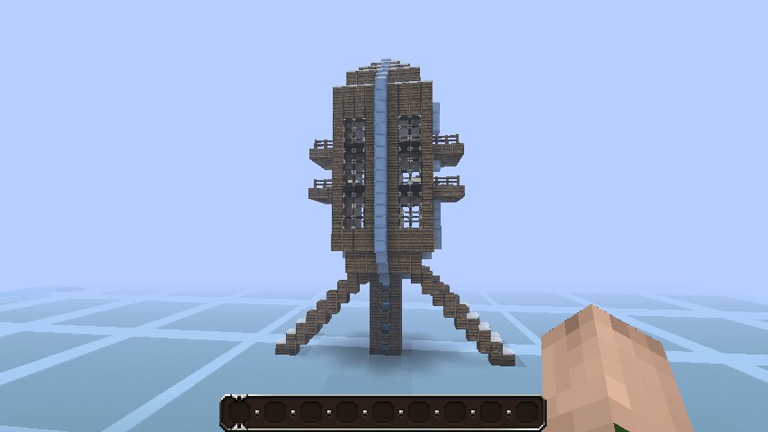 ice wizard tower Minecraft Map