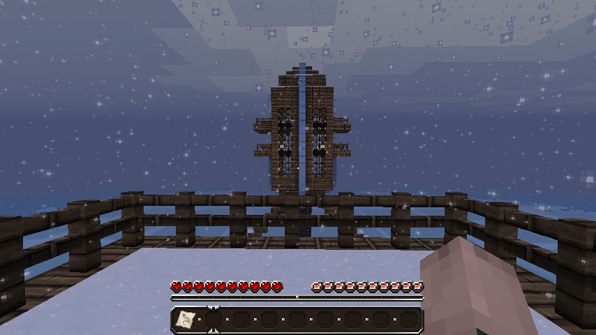 ice wizard tower Minecraft Map