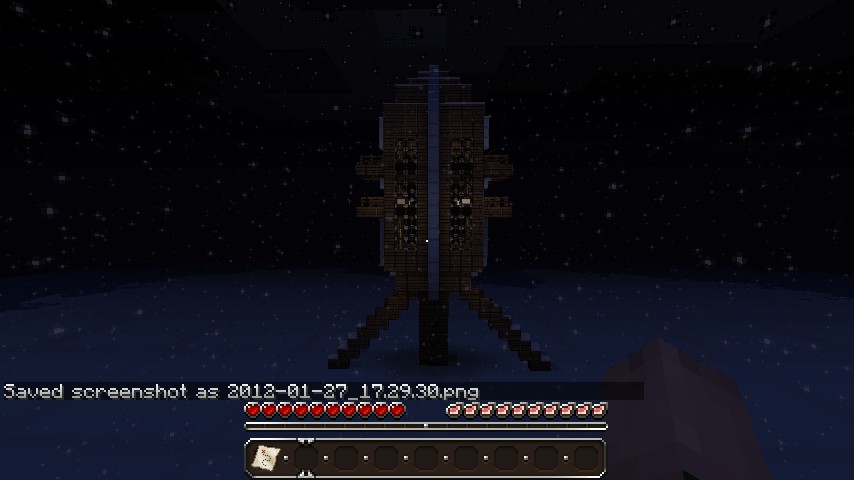 ice wizard tower Minecraft Map