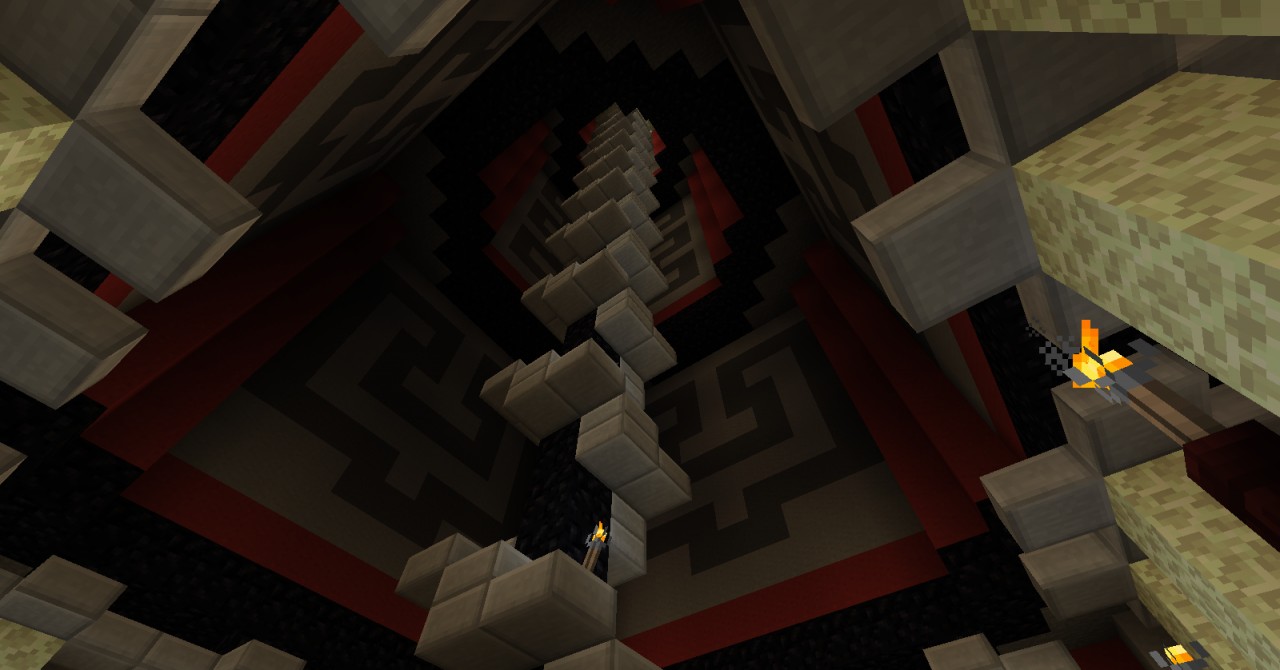 Nether Style tower |Schematic Download| Minecraft Map