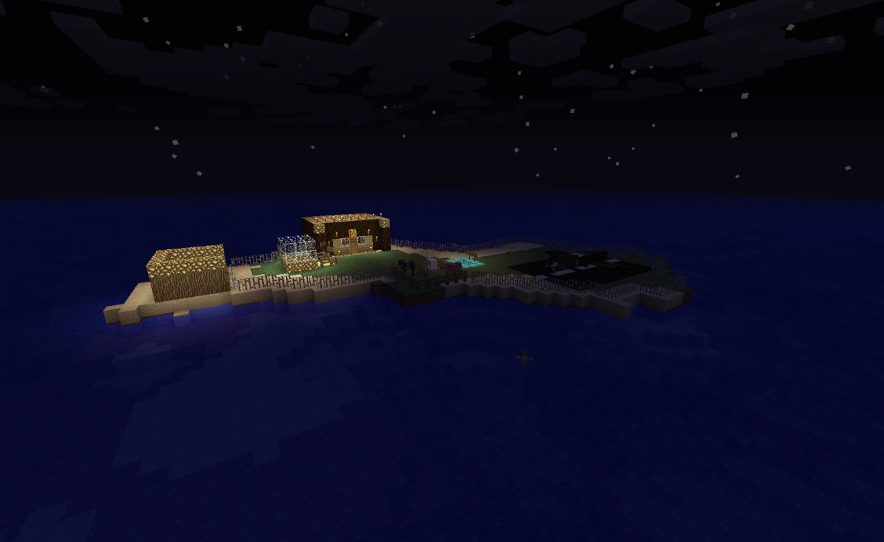 small island Minecraft Map