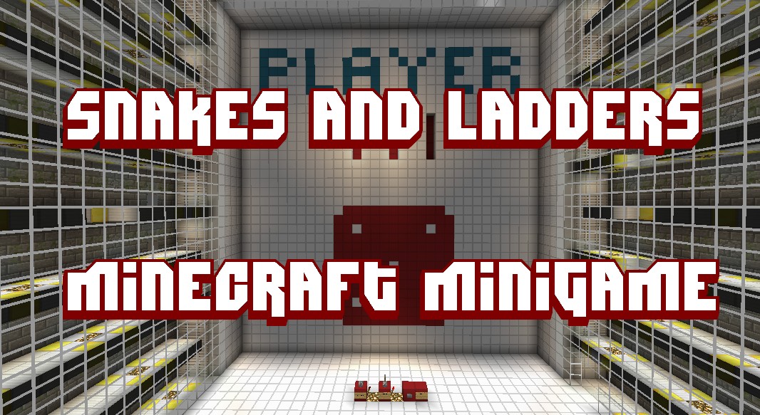 Minecraft Mini Game - Snakes and Ladders Minecraft Map