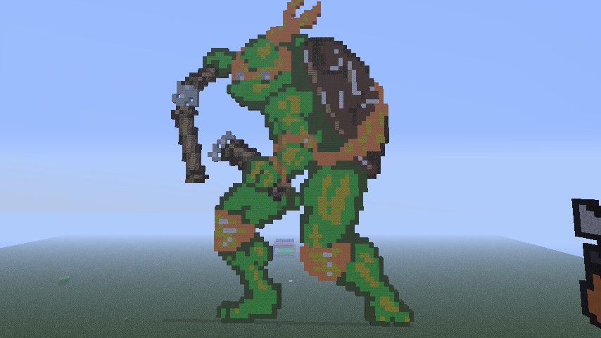 Pixel Art fun time Minecraft Map