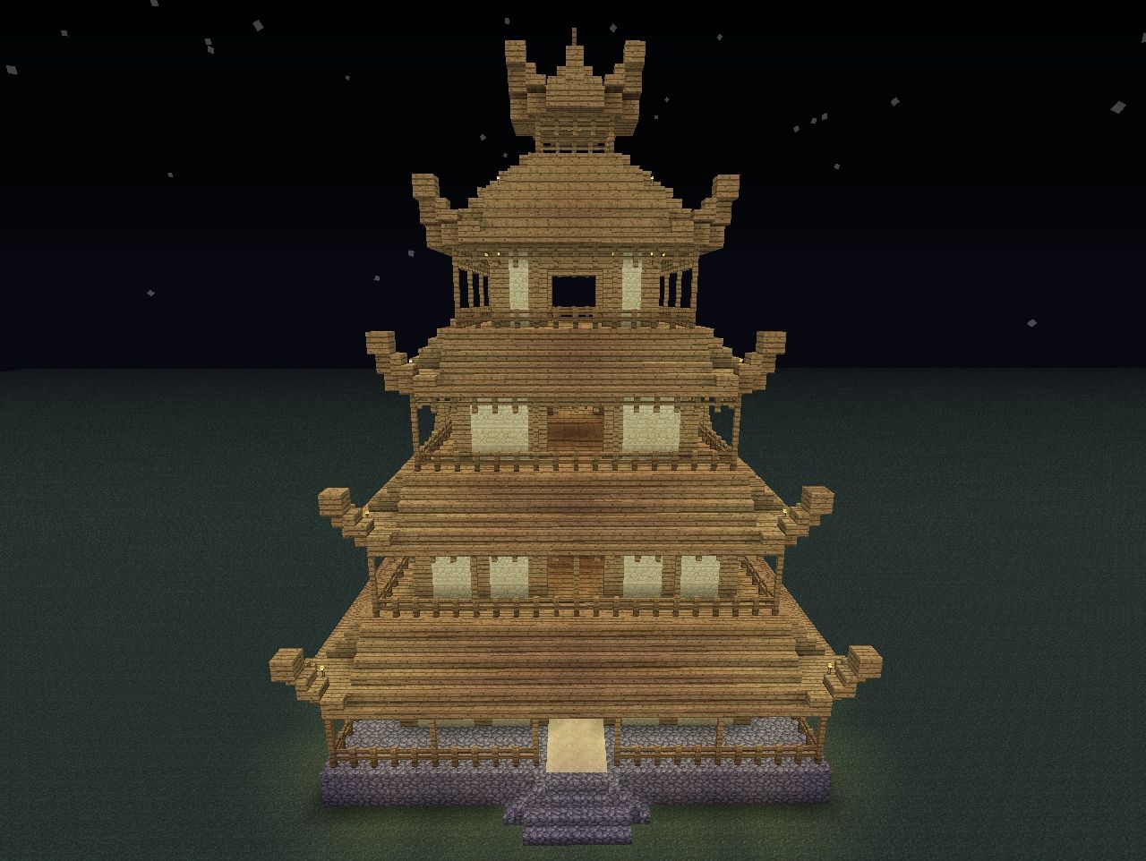Asian Style Building Minecraft Map