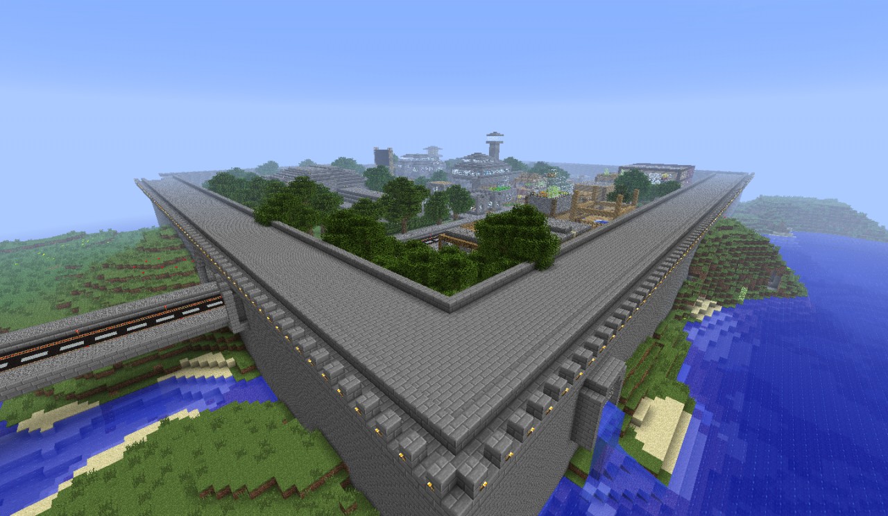 Everknight's Spawn Town Minecraft Map
