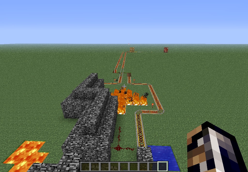 Town in ruins Minecraft Map