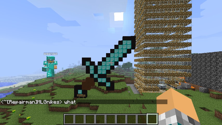 Diamond Sword Minecraft Map