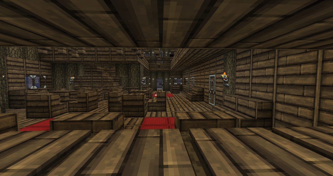 Western Inspired Saloon Minecraft Map