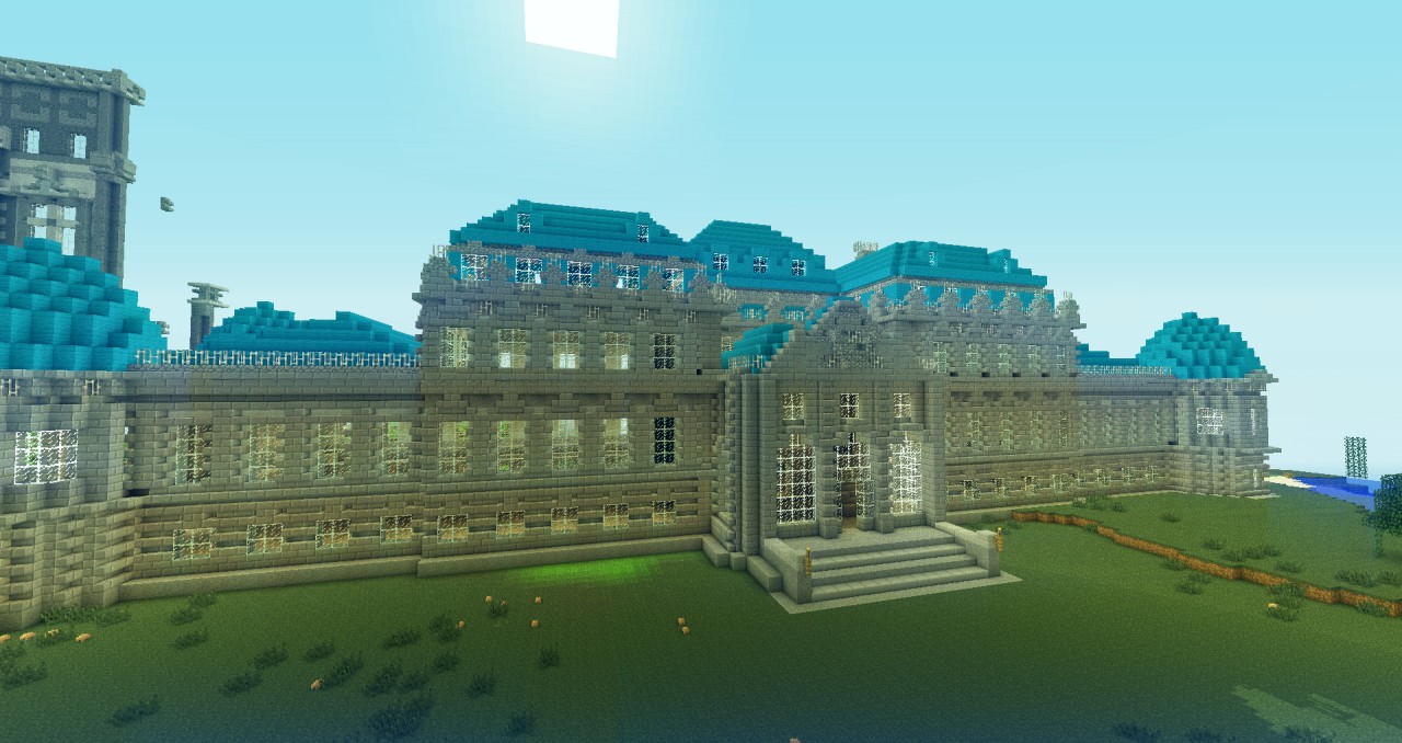 Belvedere in Vienna Minecraft Map