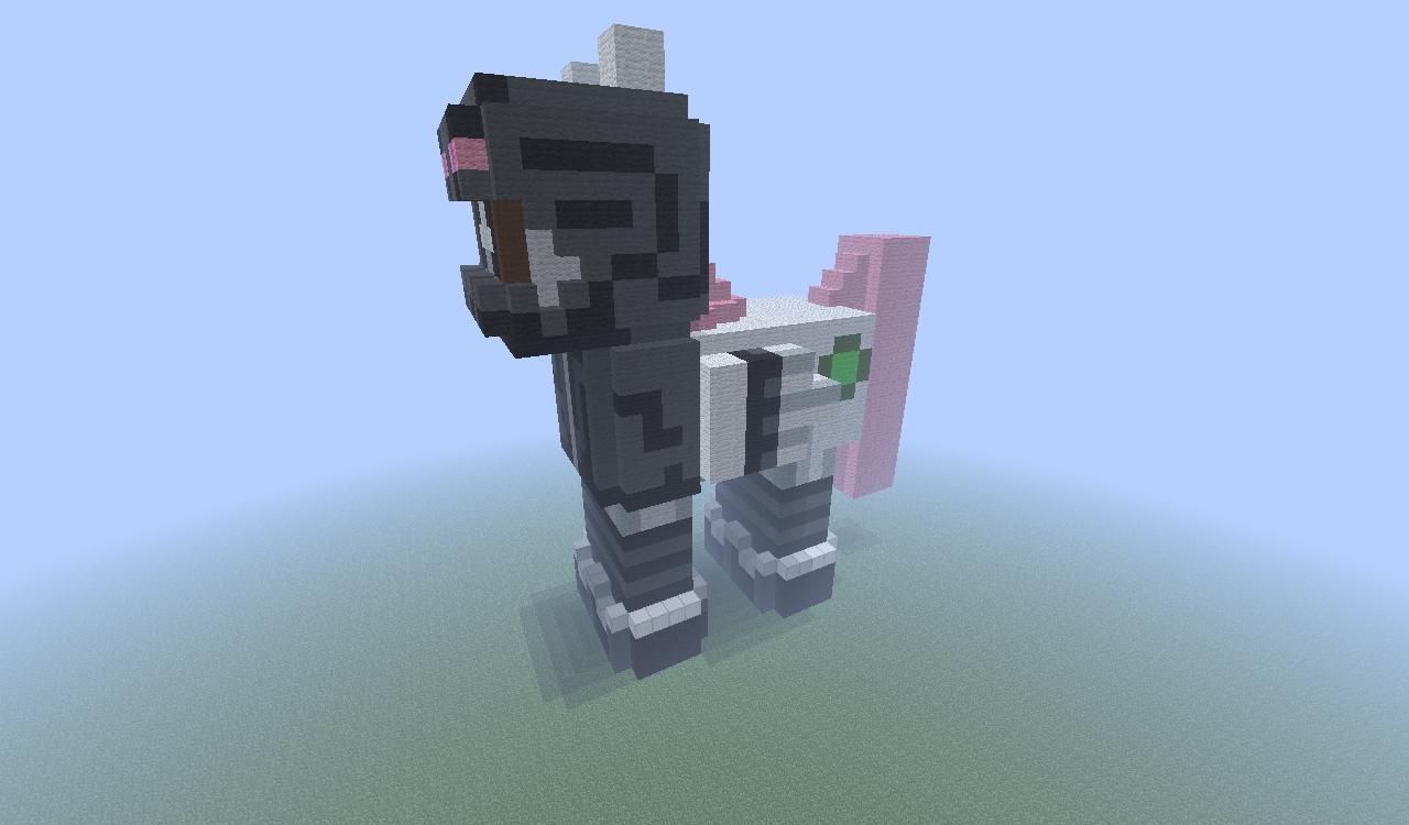 Ender Pony Statue Minecraft Map