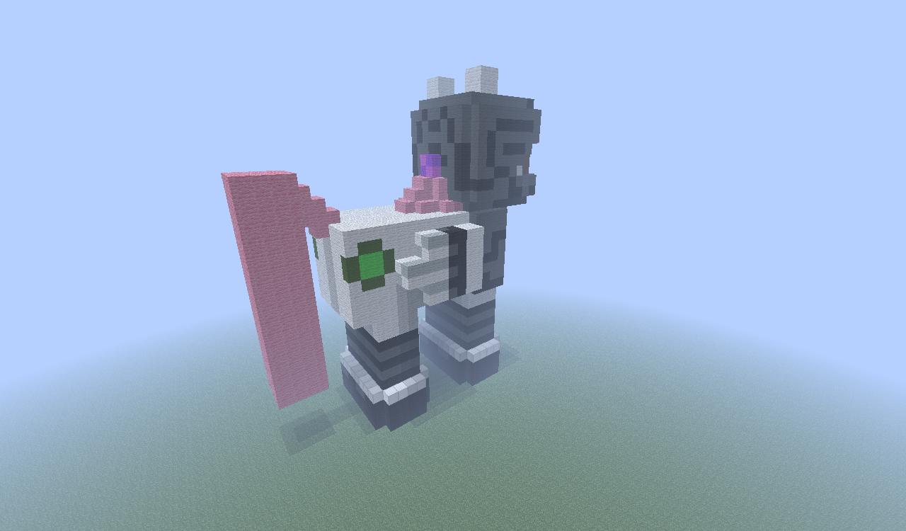 Ender Pony Statue Minecraft Map