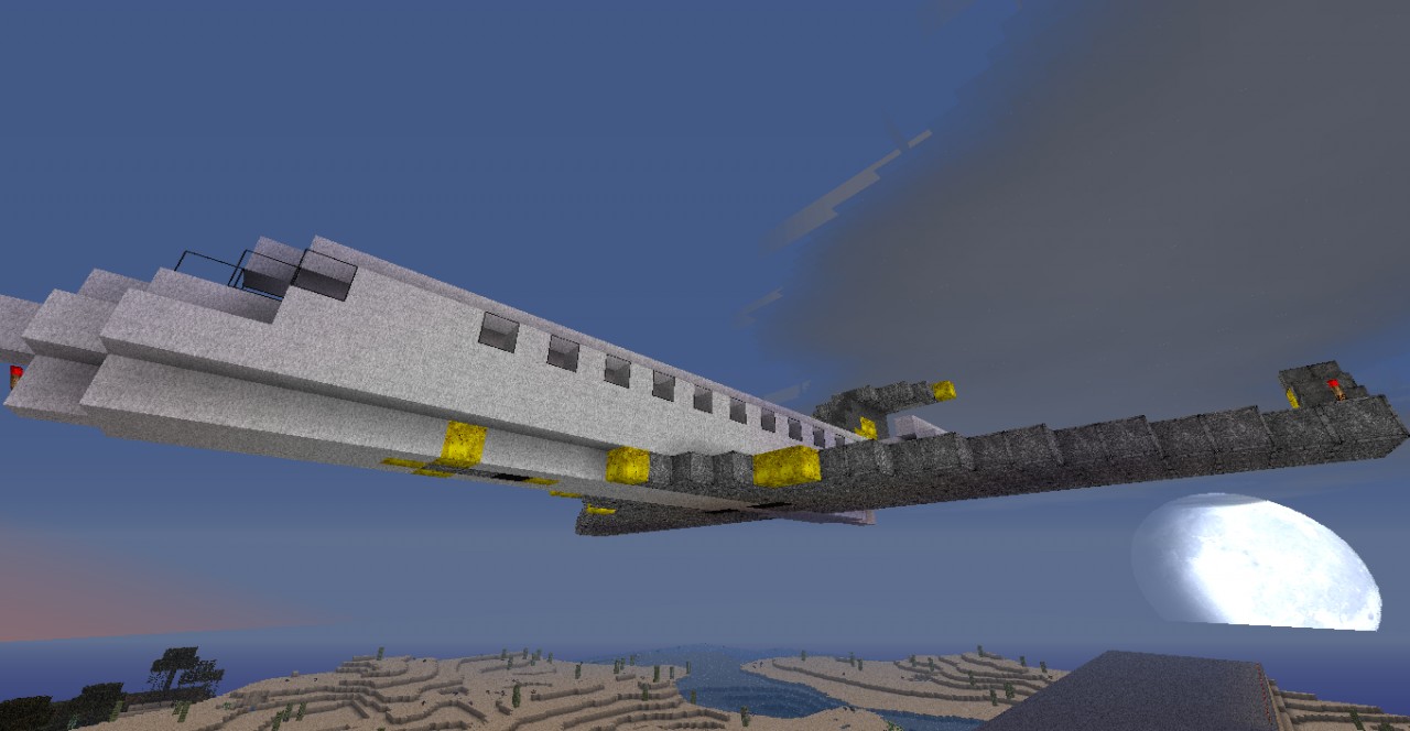 Jet Plane - Learjet Minecraft Map