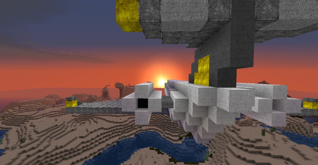 Jet Plane - Learjet Minecraft Map