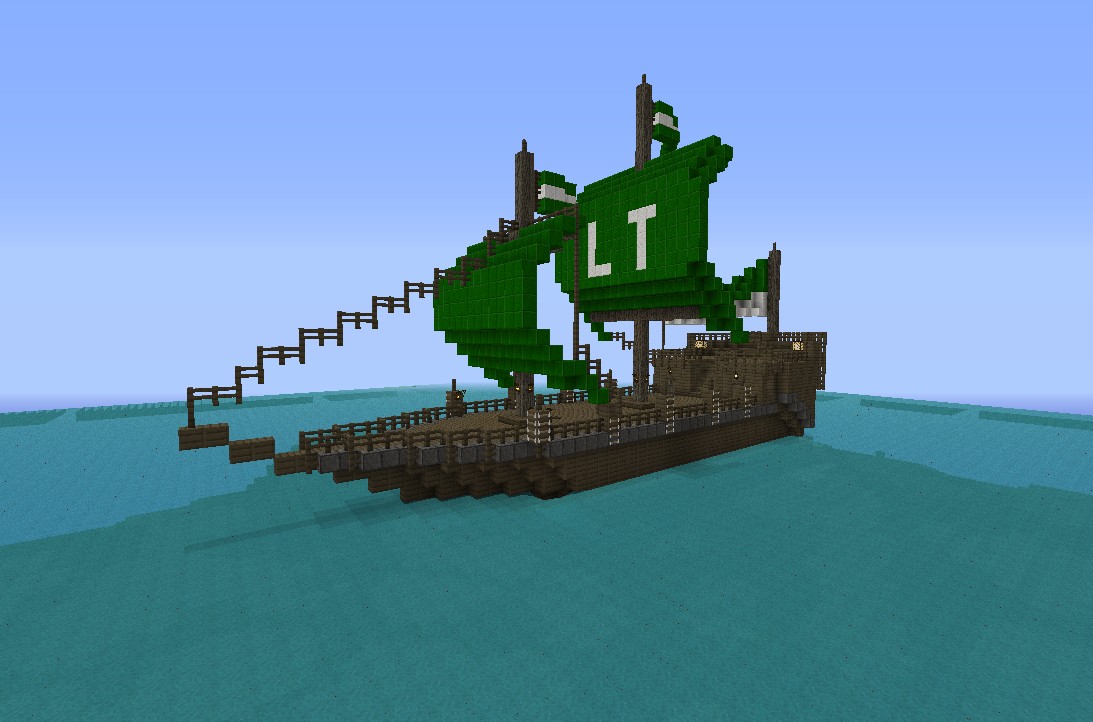 My first ship [ltship] Minecraft Map