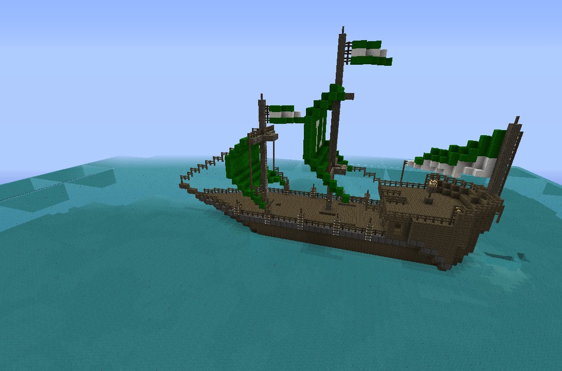 My first ship [ltship] Minecraft Map