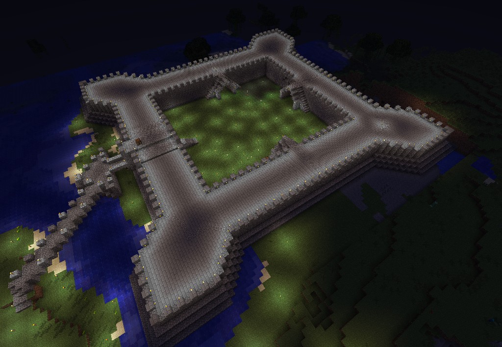 1695 Spanish Fortress Minecraft Map