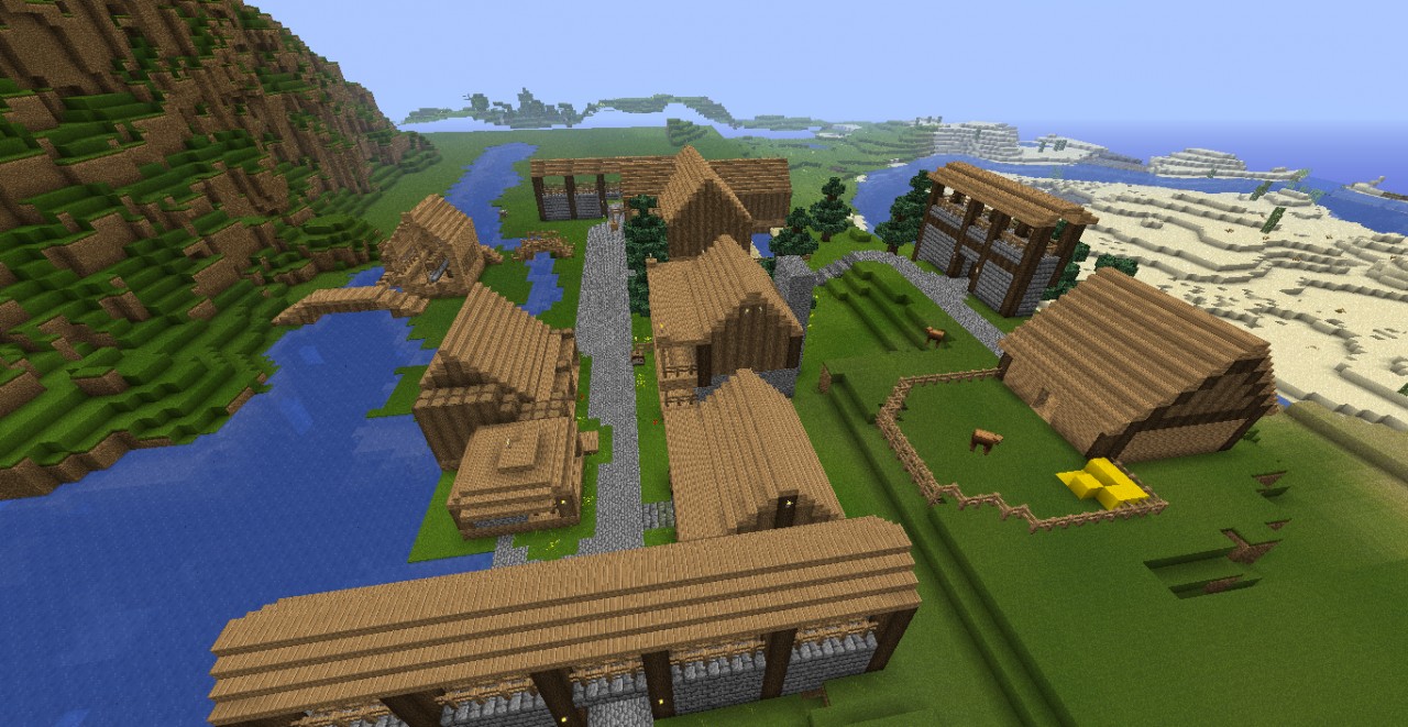 SKYRIM Minecraft Map