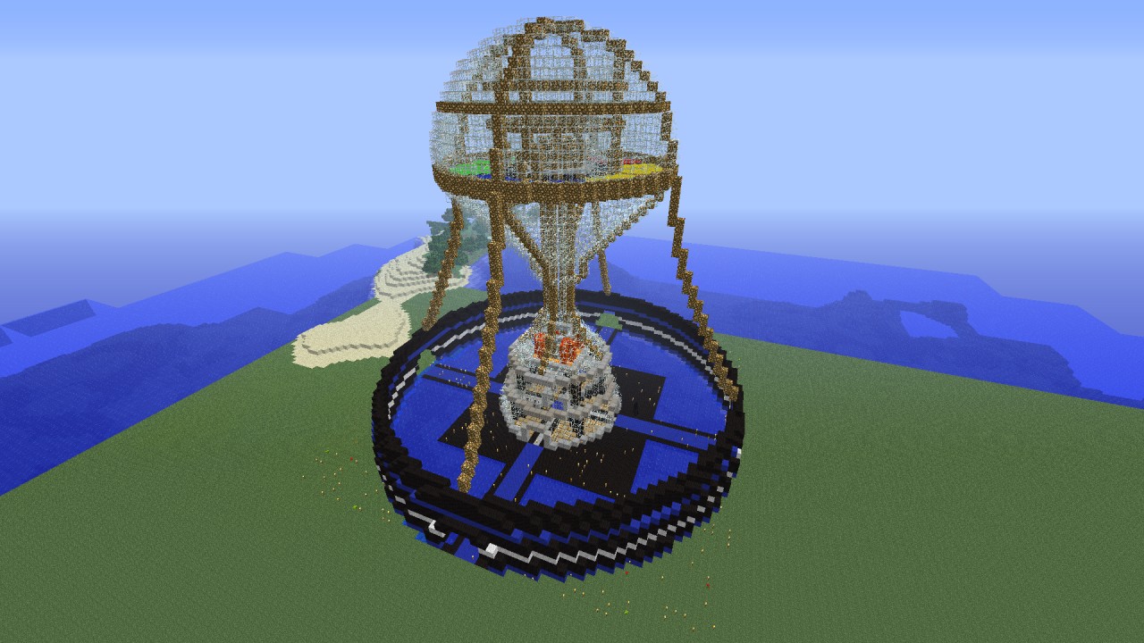 Spawn Tower Minecraft Map