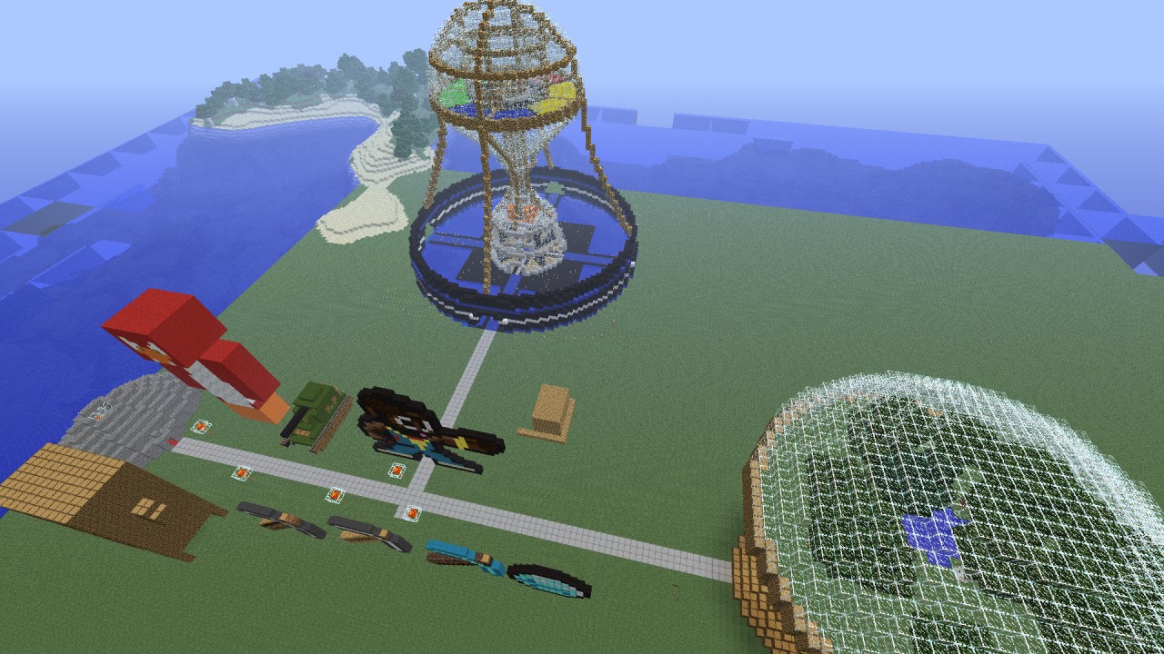 Spawn Tower Minecraft Map