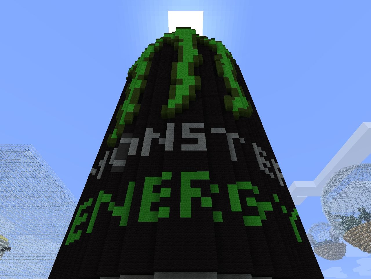 Monster Energy Can Minecraft Project