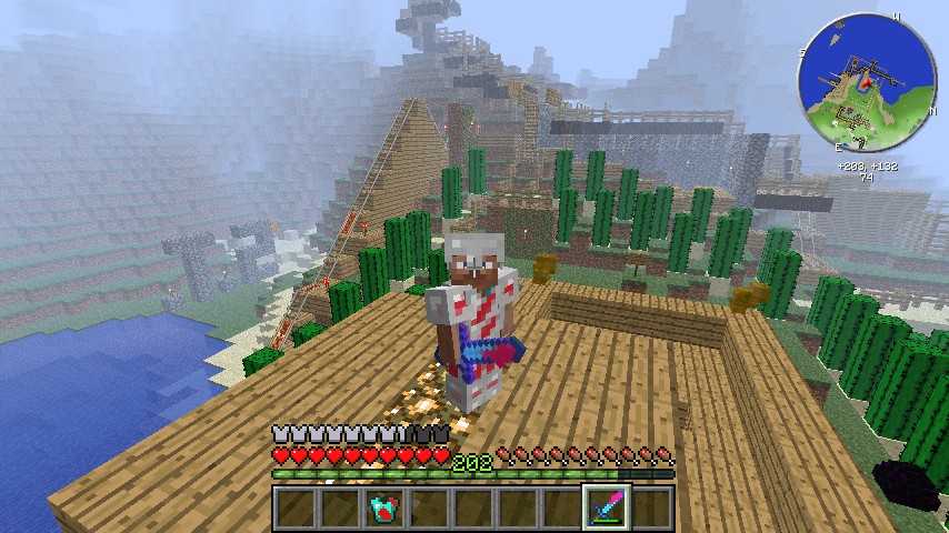 Bloody armour + Bloody tools! Minecraft Texture Pack