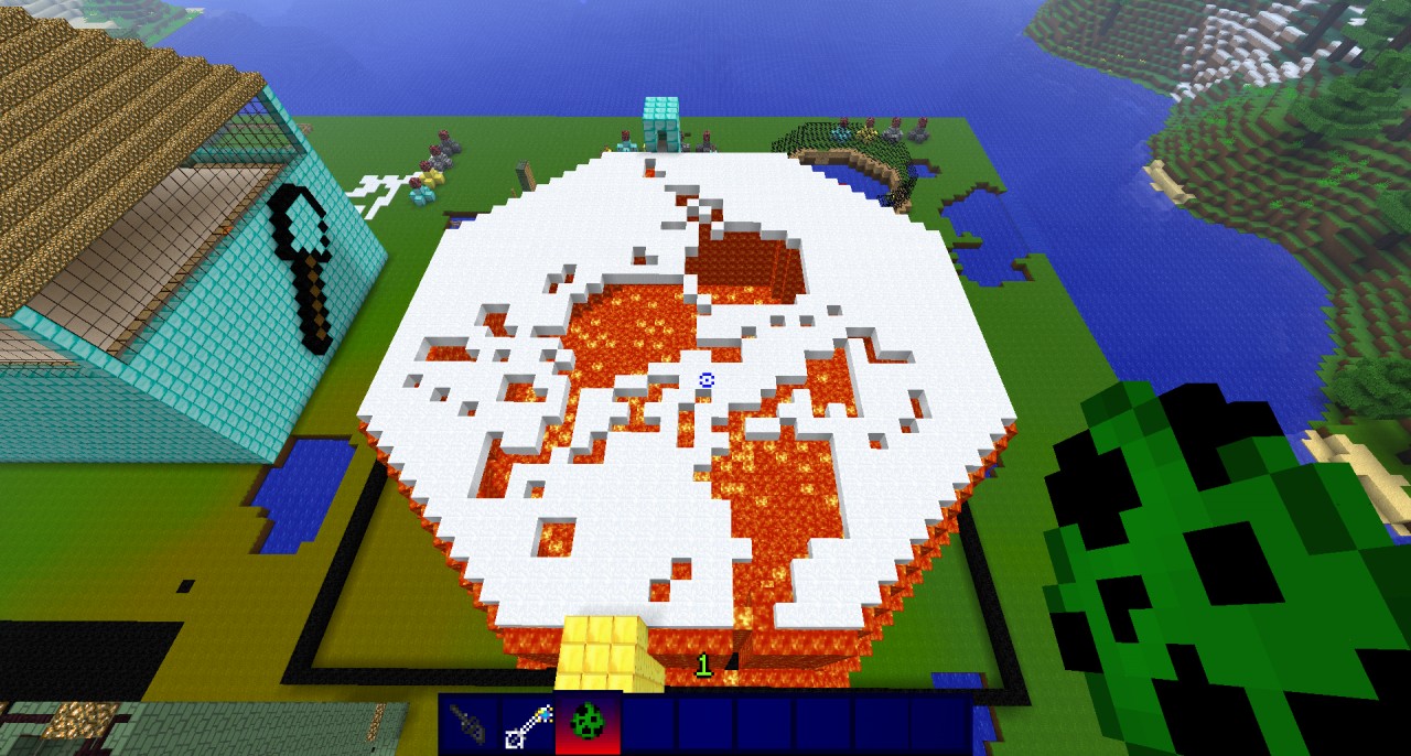 Creeper Spleef Minecraft Map