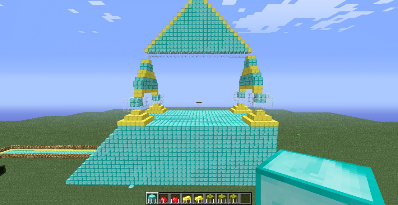 The Amazing Diamond Temple Minecraft Map