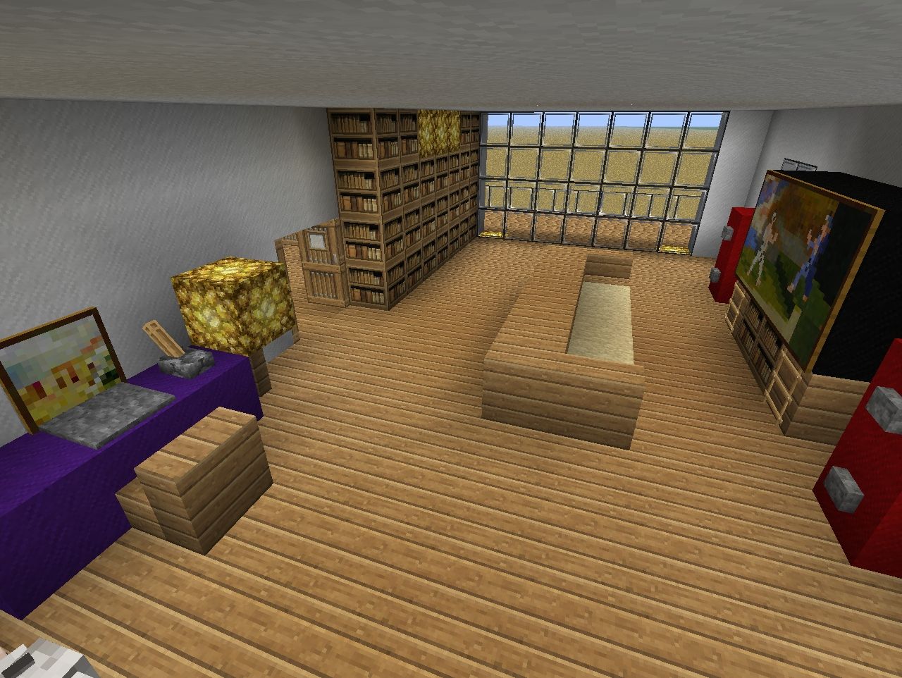 Modern House Minecraft Map