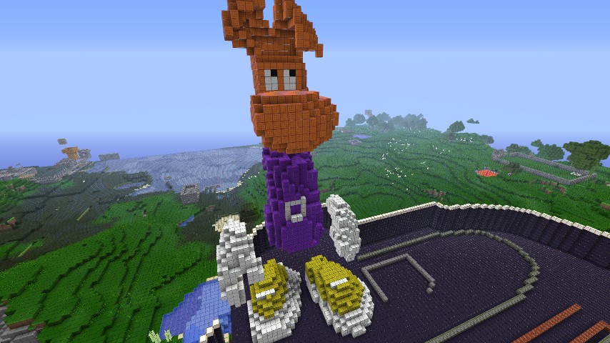 Rayman Revolution Minecraft Map