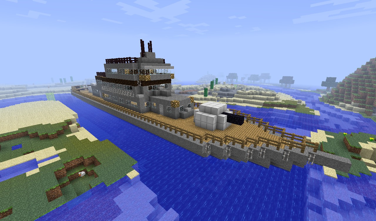 Battleship (S.S. Ship) Minecraft Map