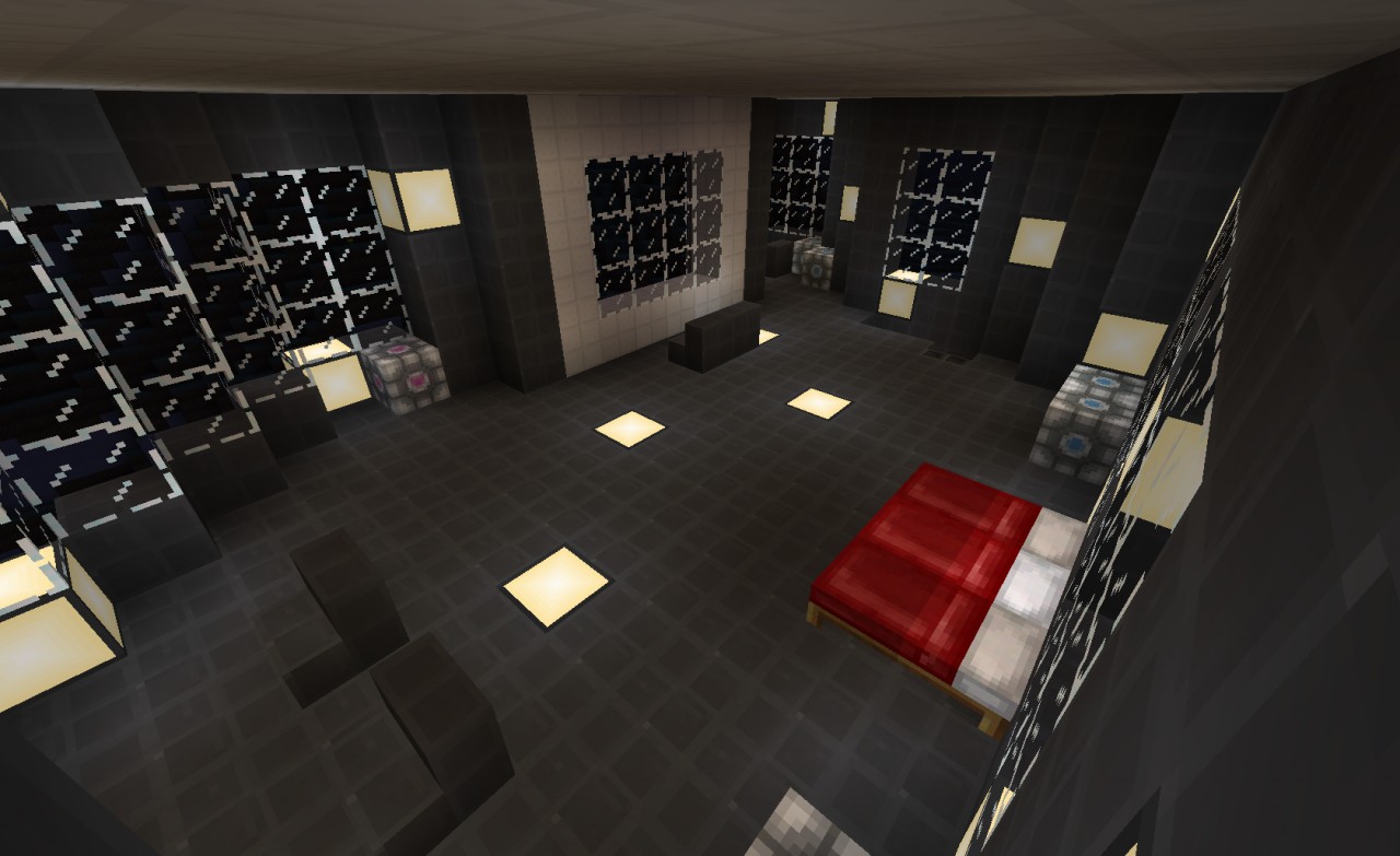 Aperture Science Themed House Minecraft Map