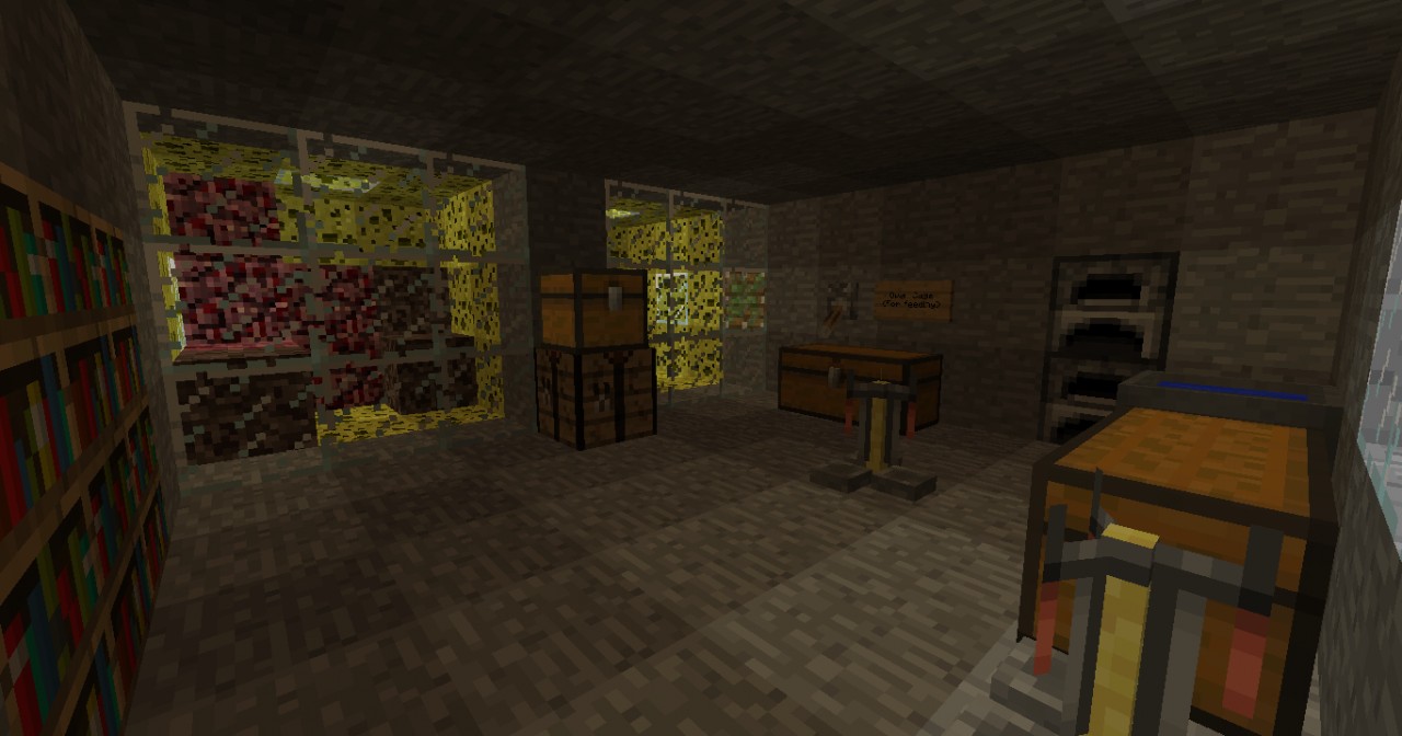 Very Secret Base Minecraft Map