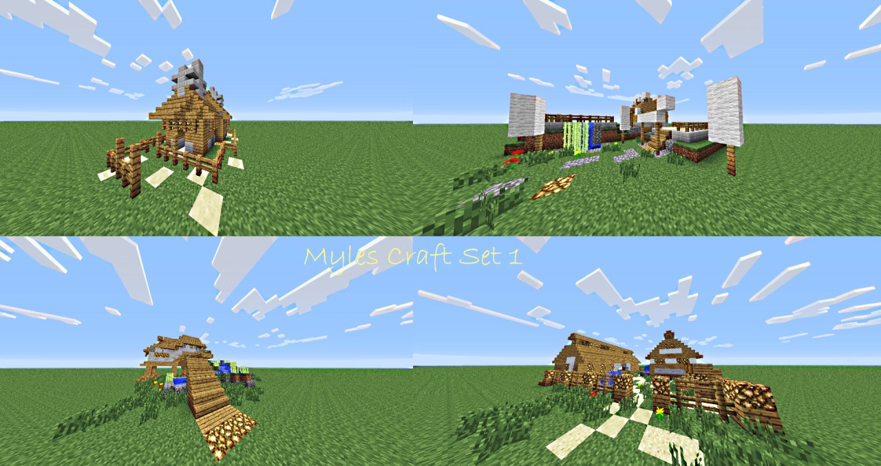Myles Craft Buildings Set-1 Minecraft Map