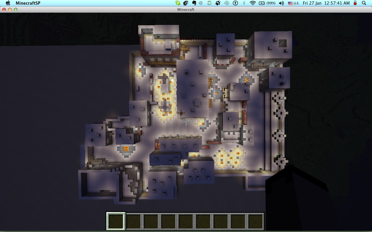 Call of Duty 4 - Winter Crash Map Minecraft Map