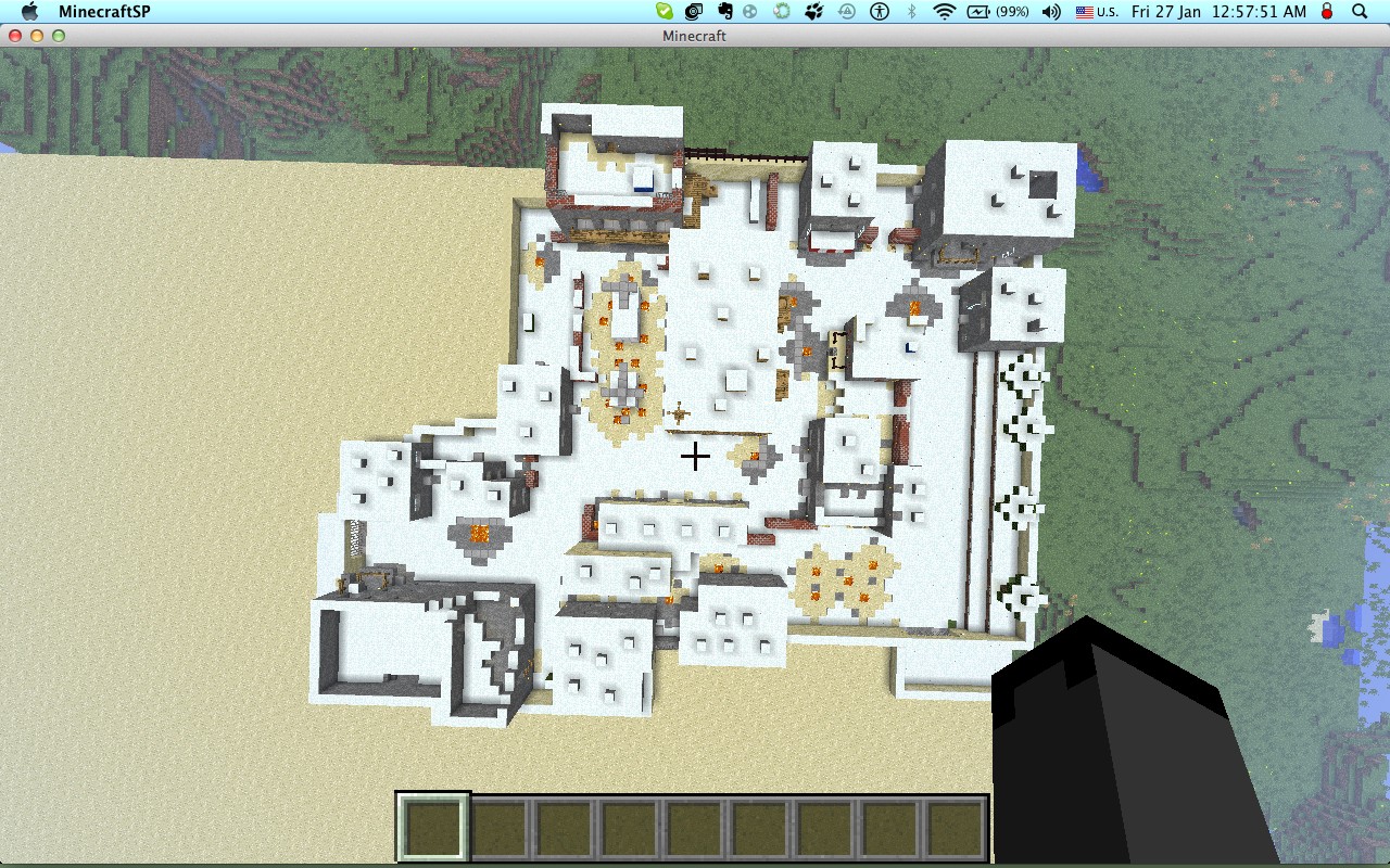 Call of Duty 4 - Winter Crash Map Minecraft Map