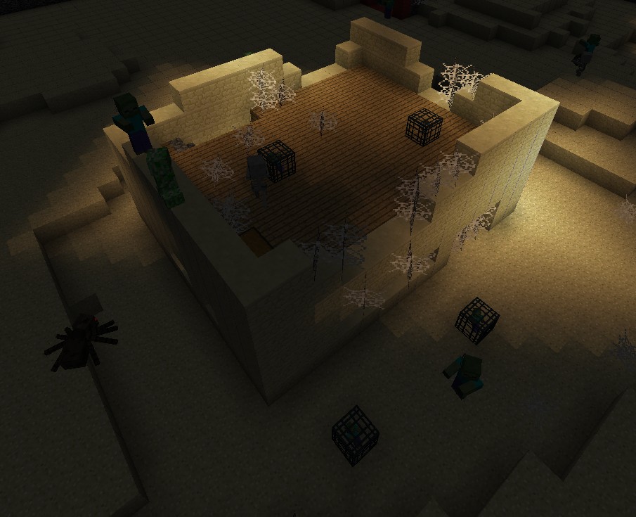 The Dead of Night Zombie Survival Map Minecraft Map