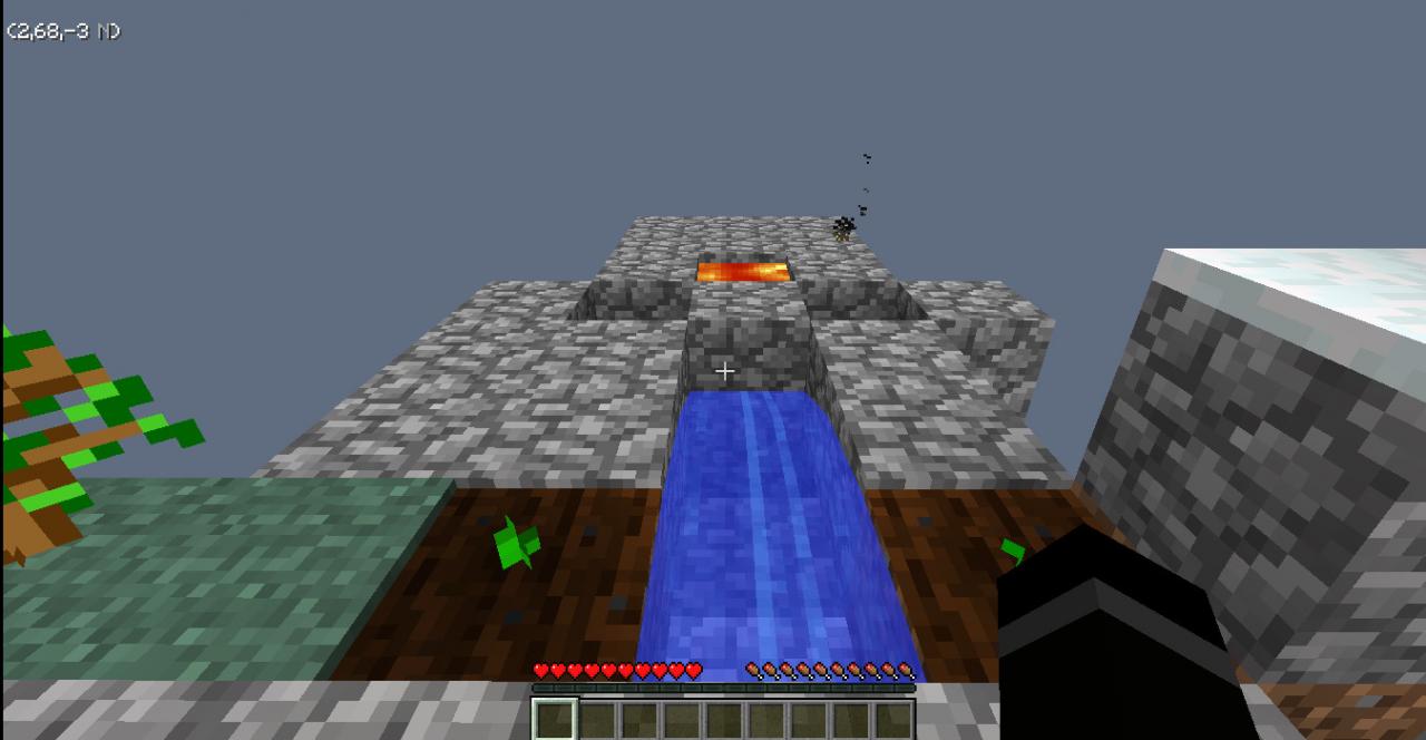 Skyblock W/ monster spawner. (not MCEdit) Minecraft Map