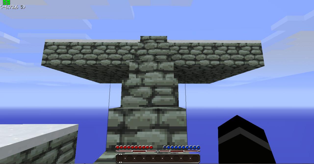 Skyblock W/ monster spawner. (not MCEdit) Minecraft Map