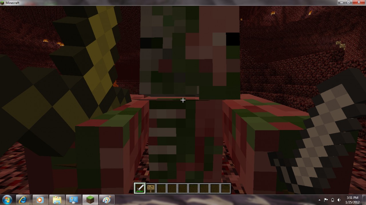 Nether Trouble !!! Minecraft Map