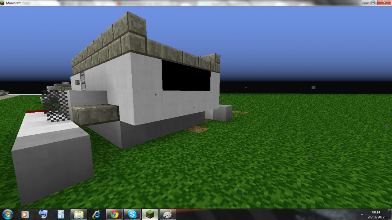 Class F Shuttle craft (Zeppelin mod compatible) Minecraft Map