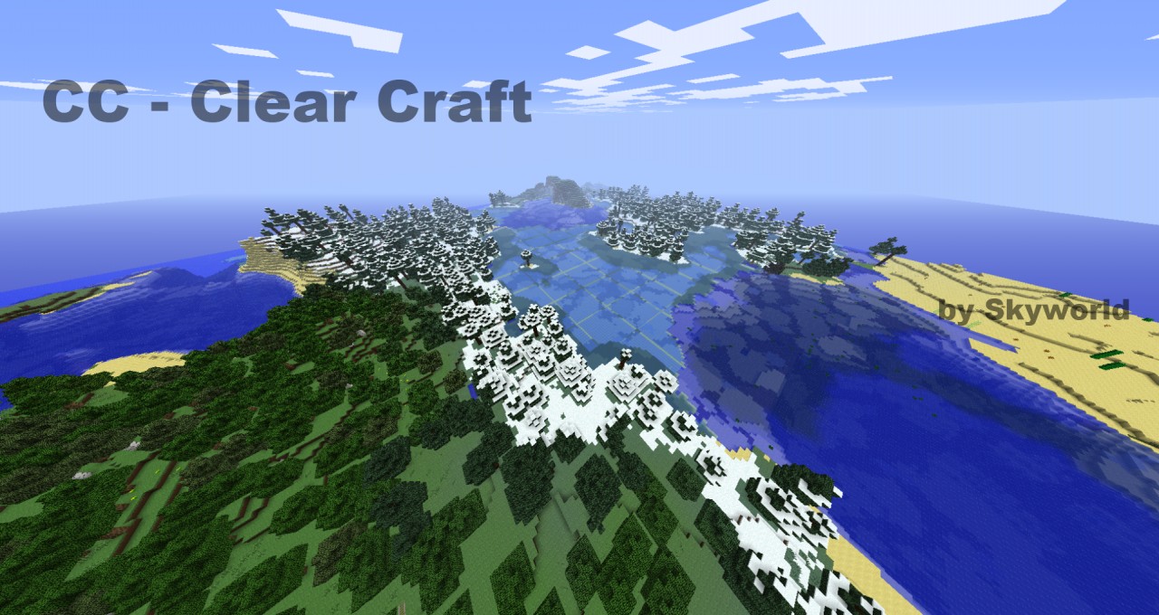 CC - ( The Clear Craft Texturepack ) Minecraft Texture Pack