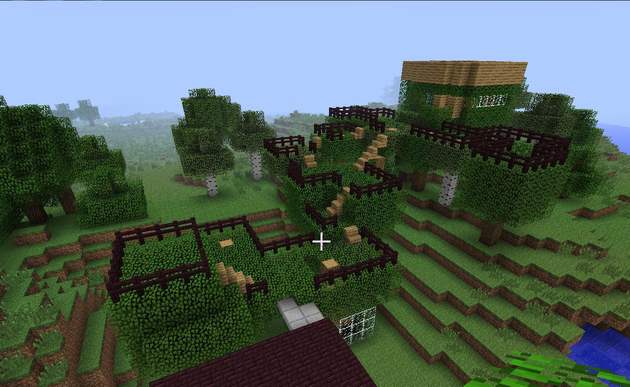 tree house Minecraft Map