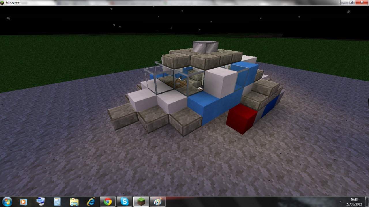 Star Trek Type 9 Shuttle craft (zeppelin mod compatible) Minecraft Map