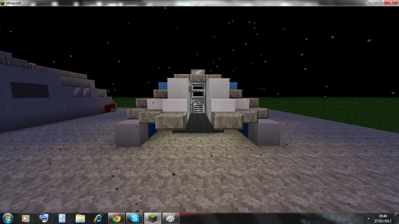 Star Trek Type 9 Shuttle craft (zeppelin mod compatible) Minecraft Map